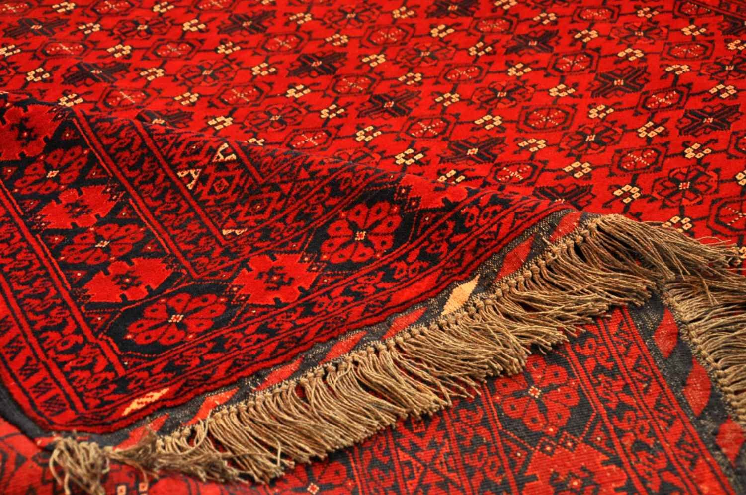 Fine Authentic Turkmen Rug - Alesouk