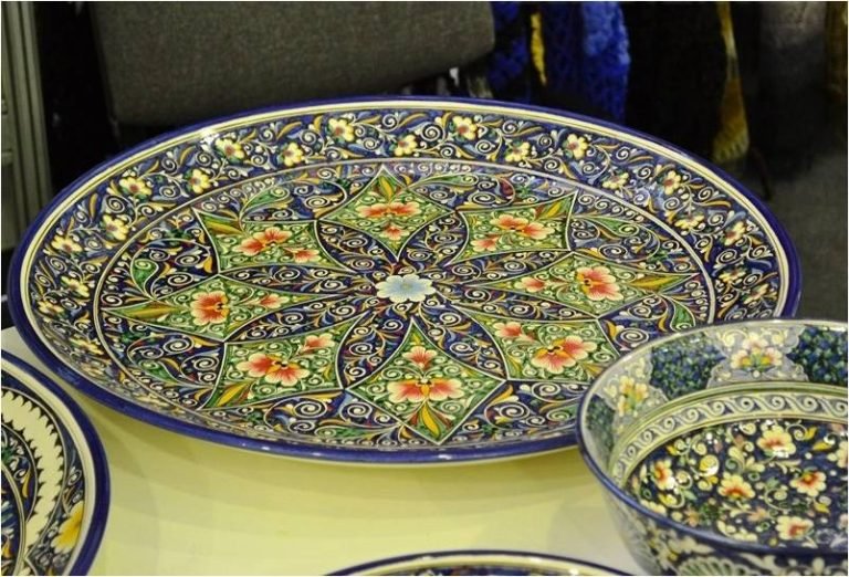 Rishtan ceramics - all life in one plate - Alesouk