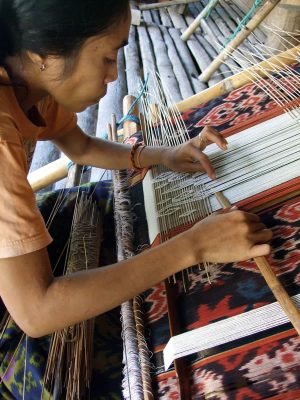 Ikat fabric: Traditional Textile and Ornament of Indonesia, Sumba ...