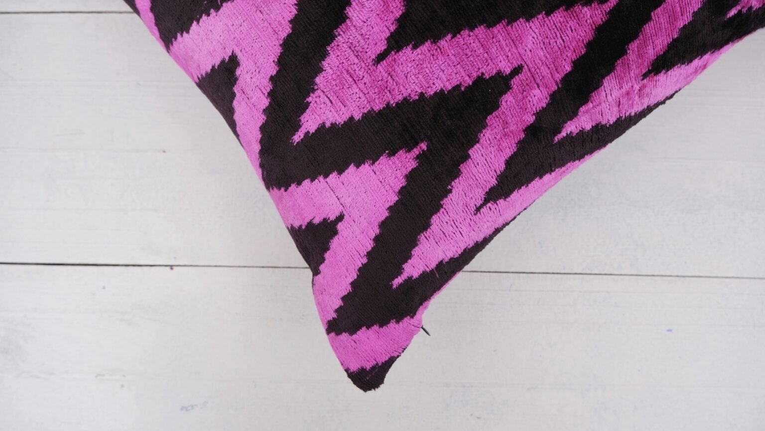 Luxury Velvet Chevron Cushion